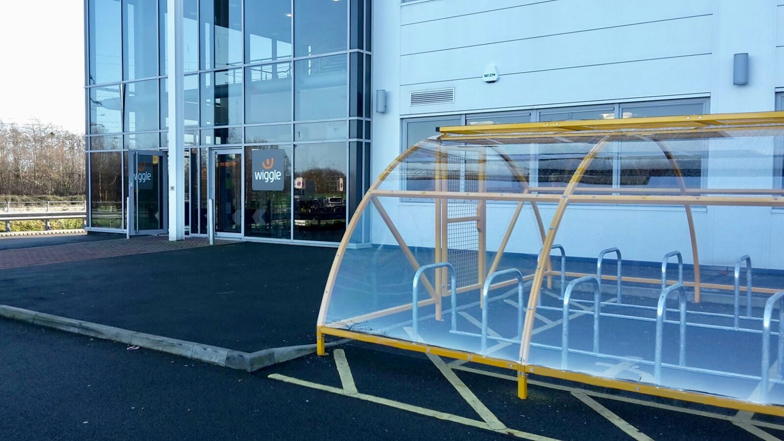 Wiggle – 40 Space Original Enclosure - The Bike Storage Company