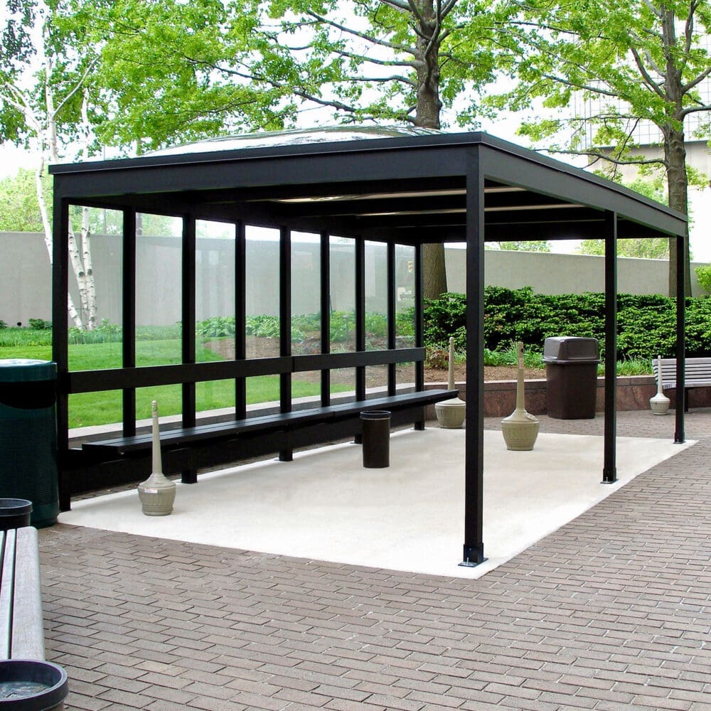 Outdoor Smoking Room Panels Smoking Shelter Vaping Wall Canopy Area UK